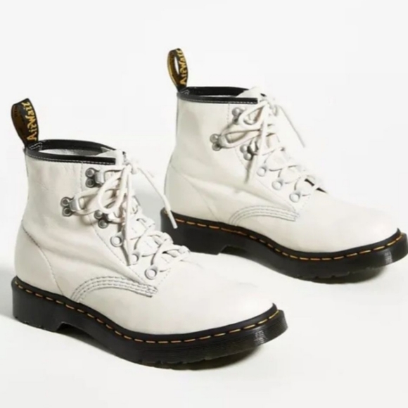 Dr. Martens | Shoes | Dr Martens 1 Virginia Hardware Boots In Bone ...